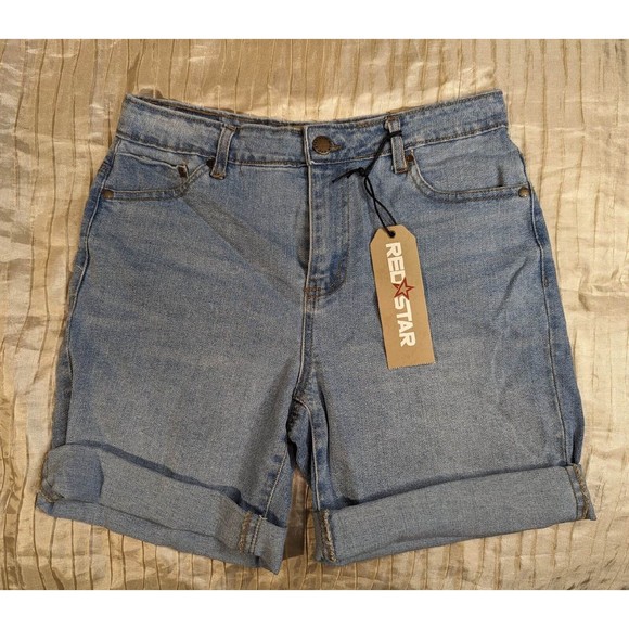 Red Star | Shorts | Nwt Size 427 Red Star Denim Shorts Pocket Jean ...